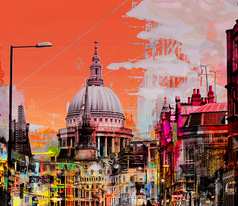 Goodbye Stranger | Paco Raphael | Painting & Digital Collage ...