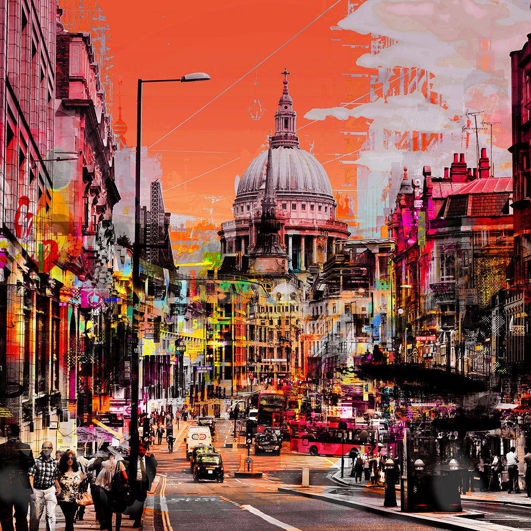 Goodbye Stranger | Paco Raphael | Painting & Digital Collage ...